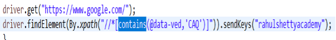 Identify elements using Xpath - Rahul Shetty Academy Blog