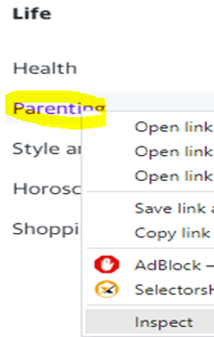 Action class Mouse Hover operation in Selenium and keypress events ...