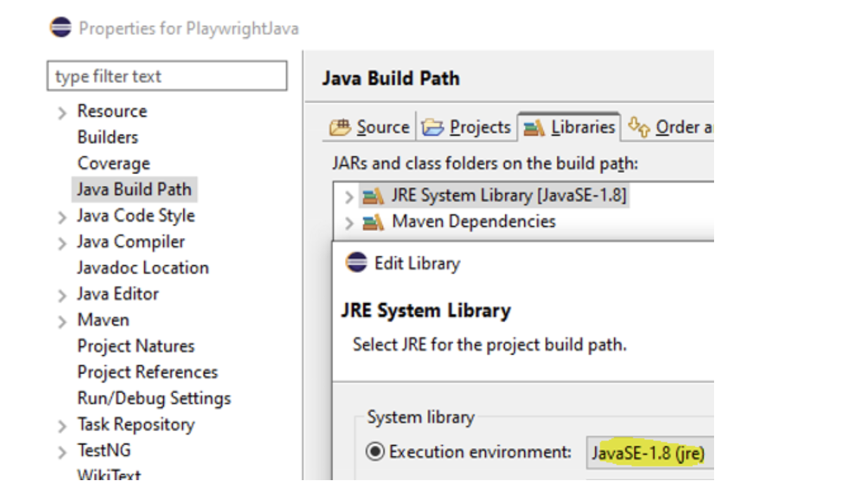Playwright Java setup in Eclipse IDE - Rahul Shetty Academy Blog
