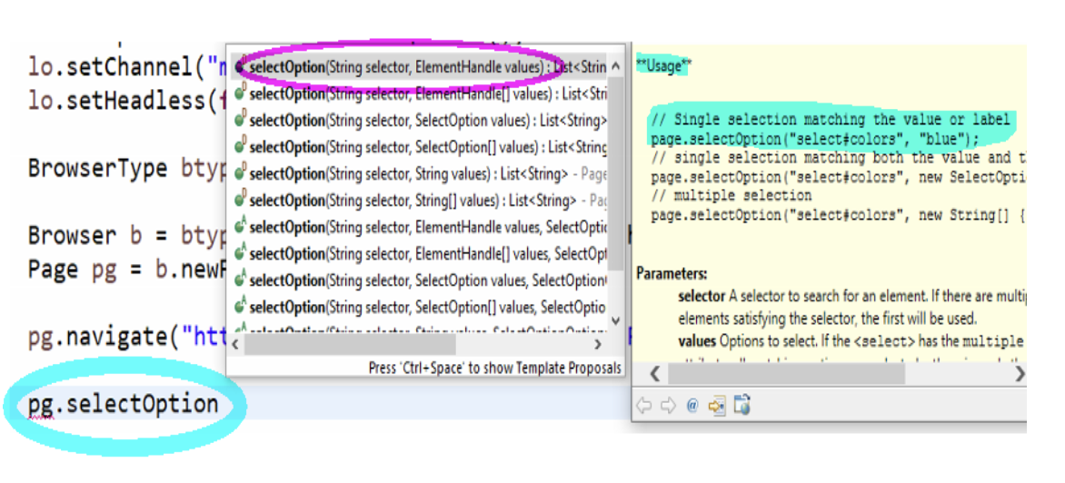 Utilize Playwright-Java to interact with dropdown menus - Rahul Shetty ...