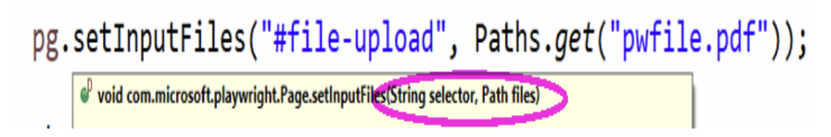 Upload file using Playwright Java - Rahul Shetty Academy Blog
