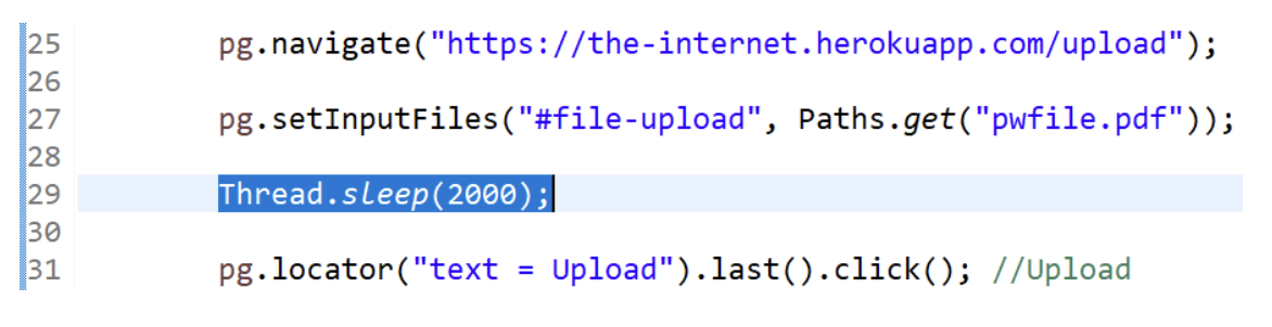 Upload file using Playwright Java - Rahul Shetty Academy Blog