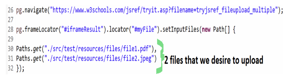 Upload file using Playwright Java - Rahul Shetty Academy Blog