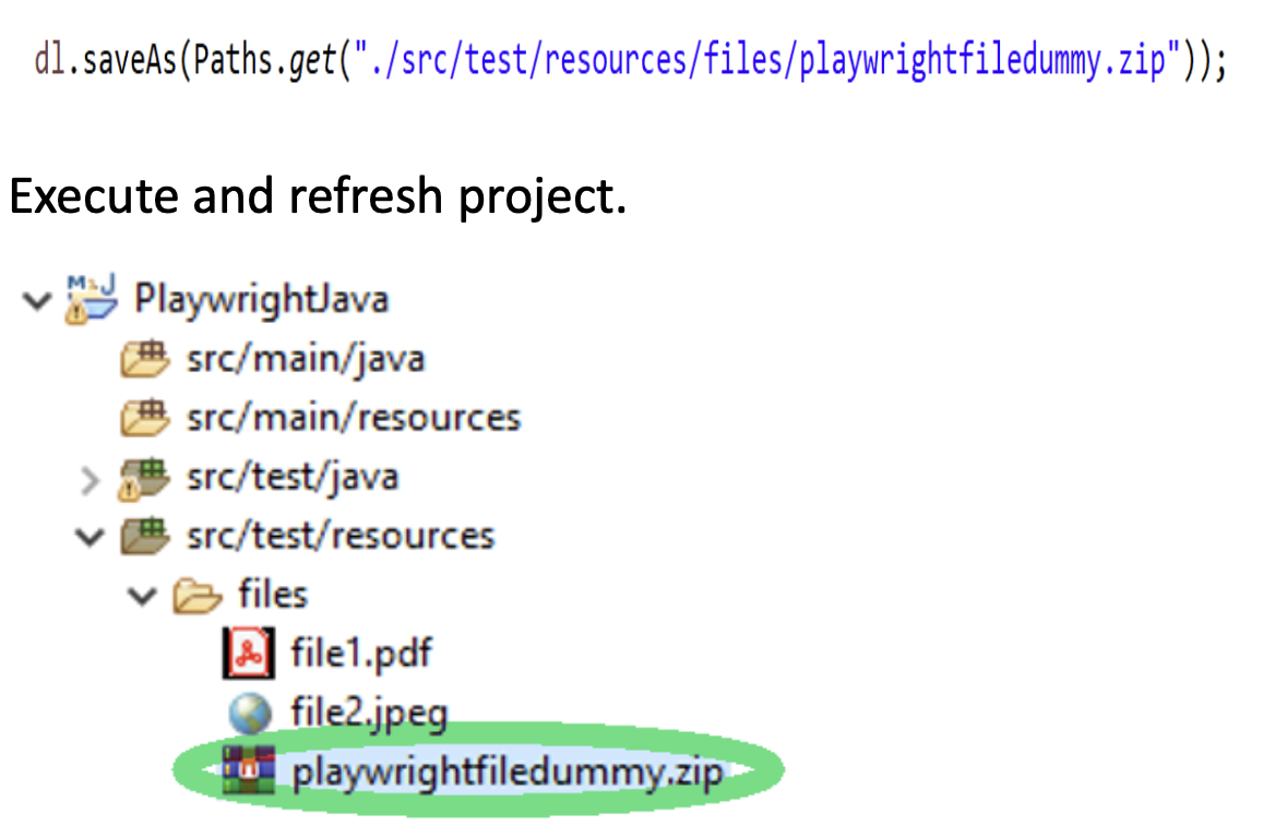 File Download using Playwright Java - Rahul Shetty Academy Blog