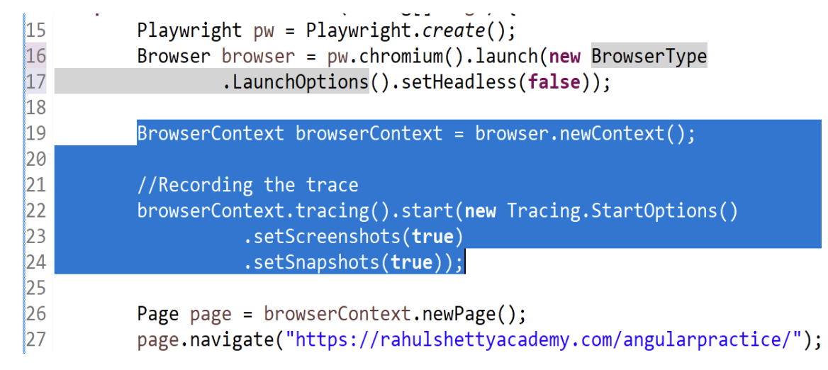 ‘Trace Viewer’ tool and ‘Recording’ using Inspector in Playwright-Java ...