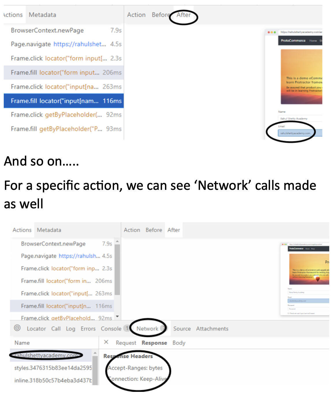 ‘Trace Viewer’ tool and ‘Recording’ using Inspector in Playwright-Java ...