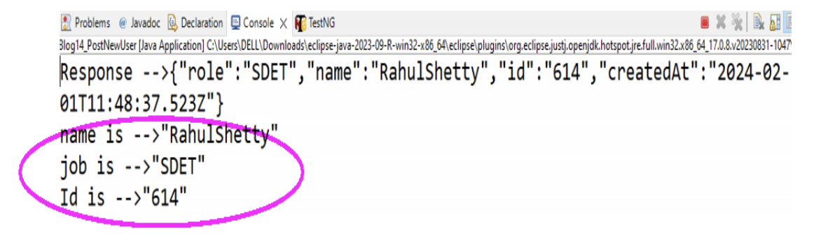 Create and validate POST request using Playwright Java - Rahul Shetty ...