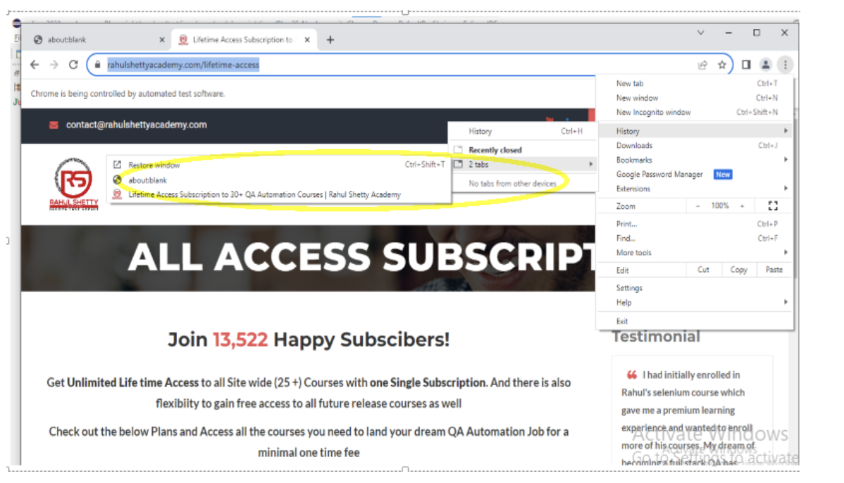 Launch Non-Incognito Browser Windows using Playwright Java - Rahul ...