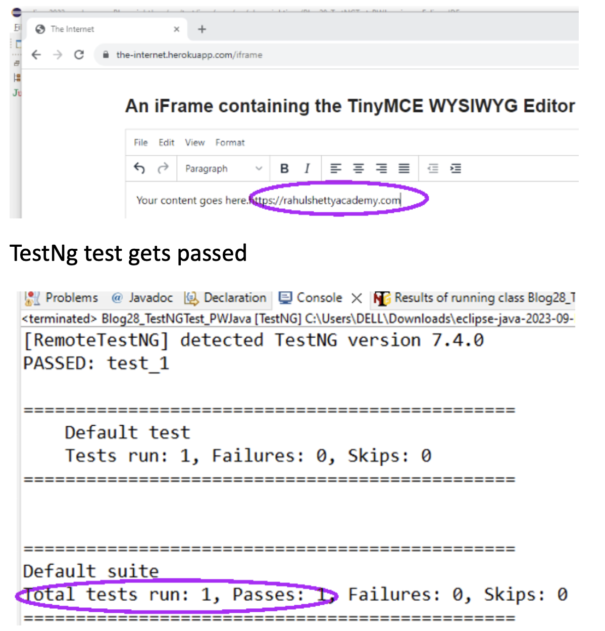Create TestNg Test using Playwright Java - Rahul Shetty Academy Blog