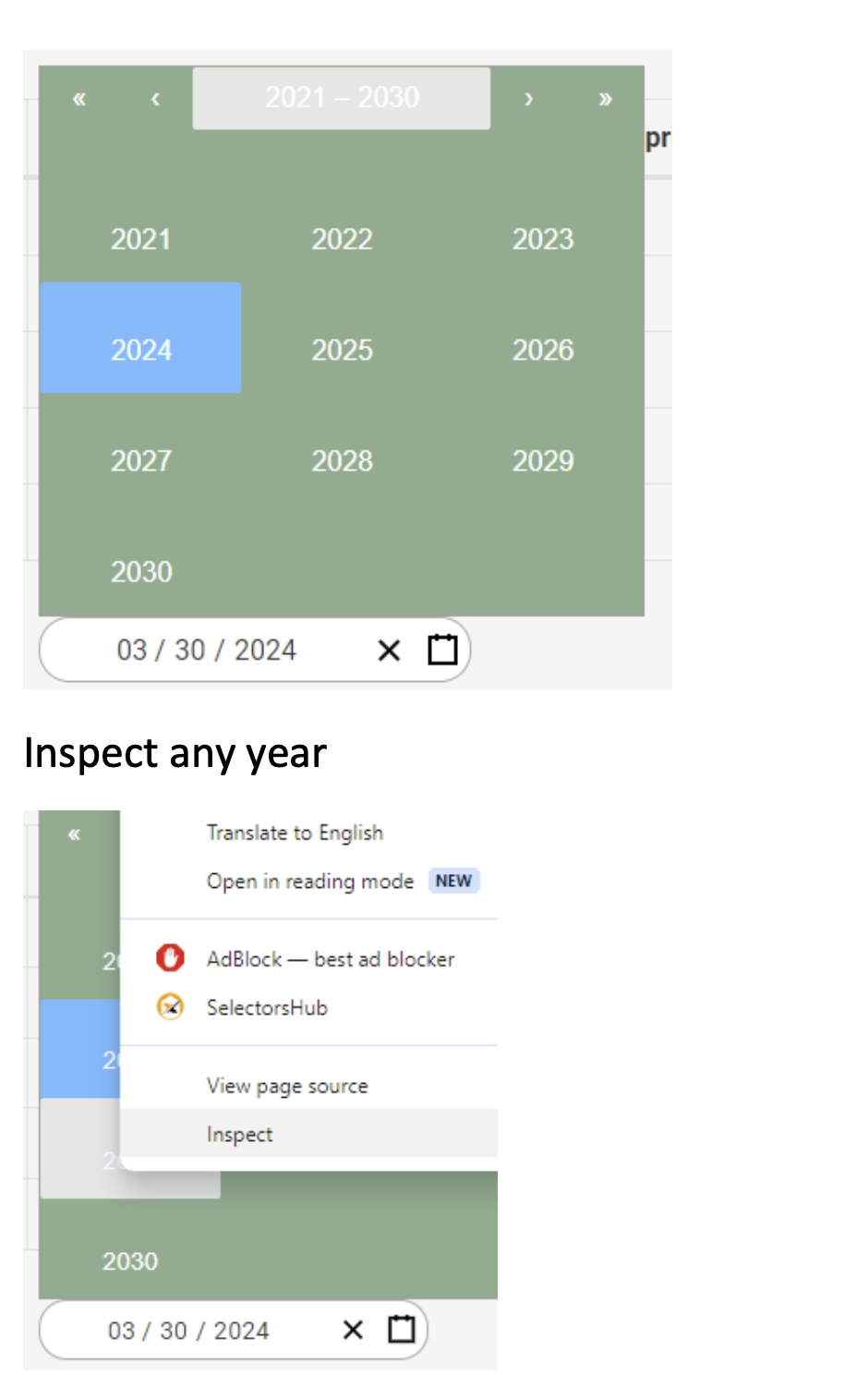 Handle Calendars and Date picks using Playwright Java - Rahul Shetty ...