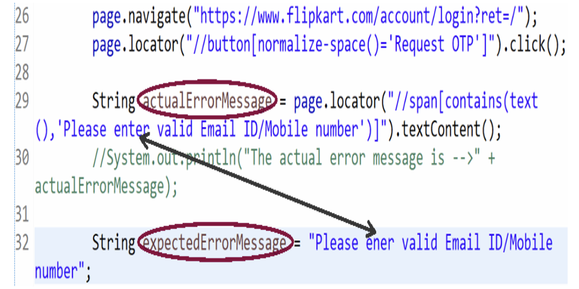 Soft Assertion using Playwright Java - Rahul Shetty Academy Blog